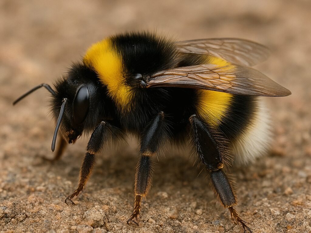 Trzmiel ziemny – Bombus terrestris - atlas-zwierzat.pl
